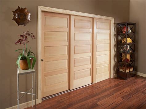 Triple Bypass Sliding Closet Doors Sliding Doors