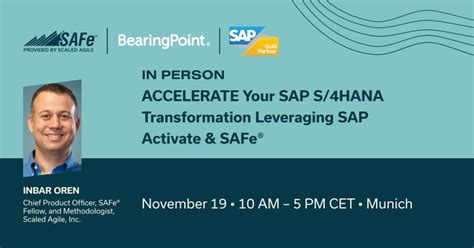 Scaled Agile Inc On Linkedin Safe Scaledagile Saps4hana Agiletransformation