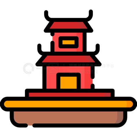 宝塔网页ui 宝塔 模板免费下载 Svg格式 512像素 编号47890455 千图网