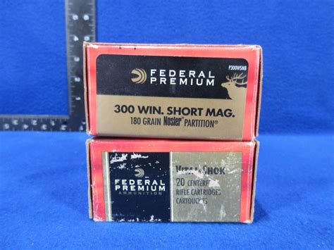 300 Wsm 180gr Nosler Federal Premium Cartridges