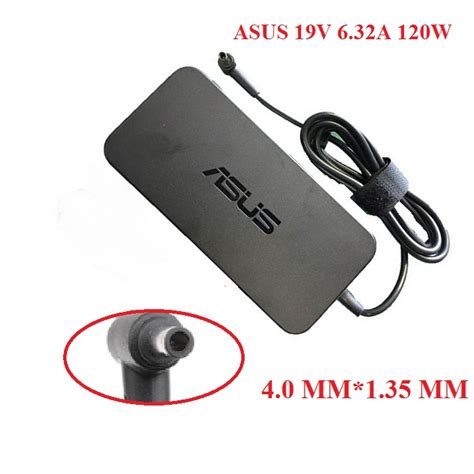 ASUS Laptop Power Supply 19V 6 32A 120W Round DC Jack 4 0 1 35mm Original Lucid IT BD