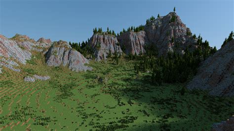 Custom Terrain By Lysoon Minecraft Map