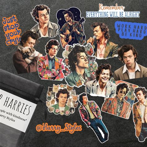 Harry Styles Stickers Etsy España
