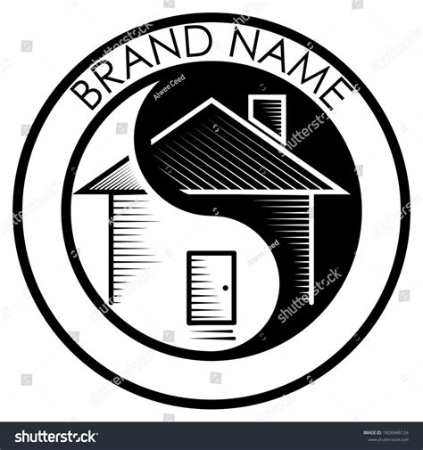 Feng Shui Logo Design Business Minimalistic Stock Vector Royalty Free 1826946134 Shutterstock