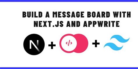 Building A Message Board With Nextjs And Appwrite Dev Community