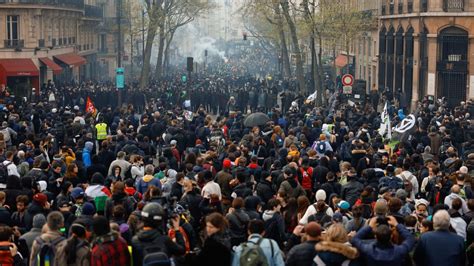 France Pension Protests France Braces For Ruling On Macrons Plan To