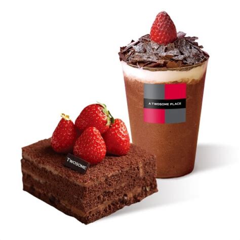 떠먹는 스트로베리 초콜릿 생크림 스초생 프라페 R 티켓카페