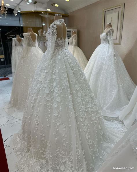 جدیدترین مدلهای لباس نامزدی و لباس عروس پوشیده 2025 بزمینه