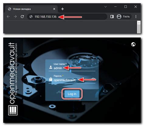 installazione di openmediavault e configurazione di un server nas