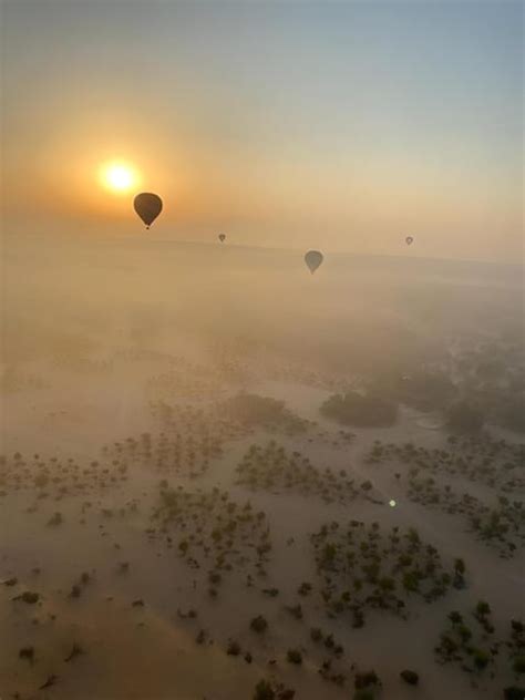 두바이 사막 위 일출 열기구 투어 Getyourguide