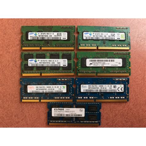 แรมโน๊ตบุ๊ค Ram Notebook Ddr3 2gb Pc3 12800s 10600s 8500s บัส 1600 บัส