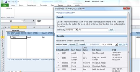 Create Single Lov And Fill Multiple Fields In Webadi