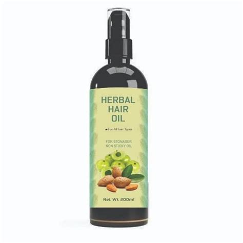Herbal Hair Oil Bottle Packaging Size 100 Ml At Rs 70 Bottle In