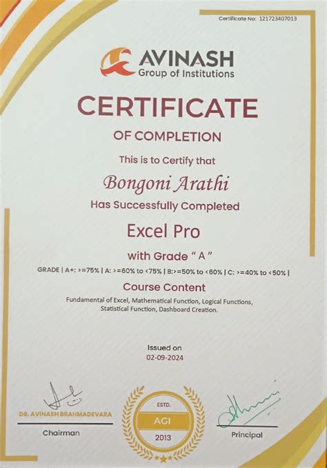 Excel Certification Dataanalysis Exceldashboard Continuouslearning