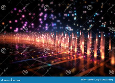 artificial intelligence digital binary code abstract background