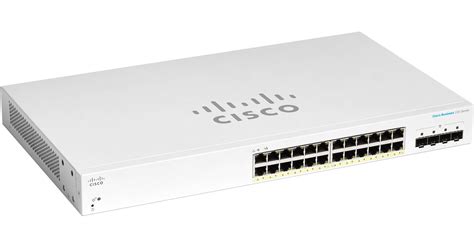 Cisco CBS220 24P 4G 24 Port Gigabit PoE CBS220 24P 4G NA B H