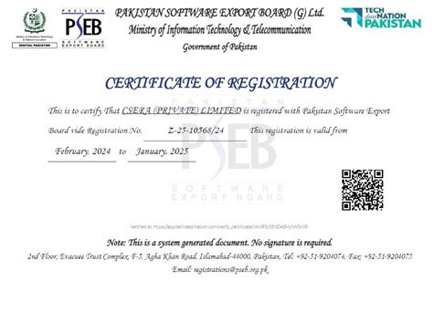 Csera On Linkedin Csera Psebregistered Itexcellence Techinpakistan Itindustryleadership