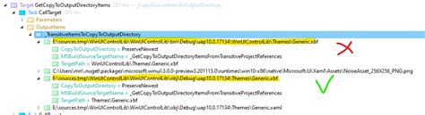 Sdk Style Project Tries To Add Genericxbf From An Incorrect Path