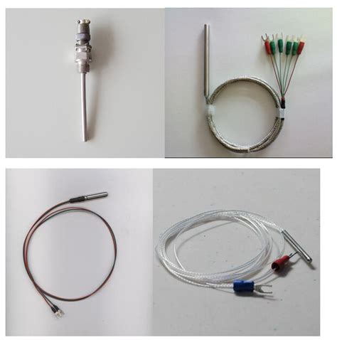 Industry Use Thermocouple RTD K Type With Tail Shielded Wire 1m 2m 3m Tail Length