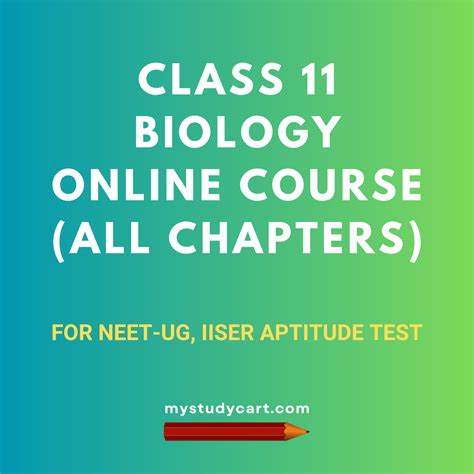 Neet Biology Online Classes Class 11 For Neetug Iiser Aptitude Test