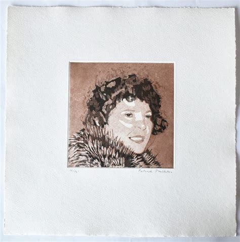 Patrick Proctor Etching Portrait Of Birgit Skiold 10 25 Copies