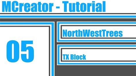 Mcreator Tutorial Tx Block 152 Youtube