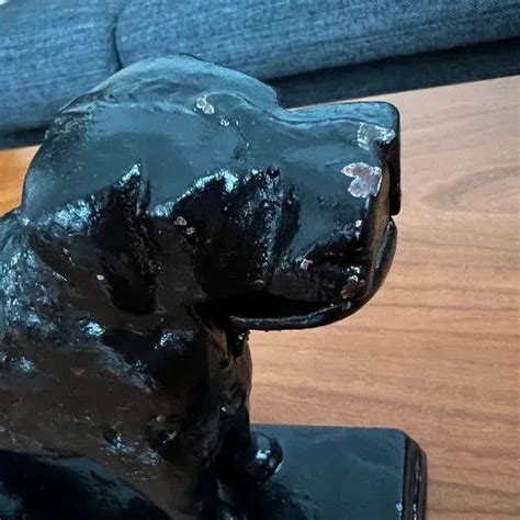 Vintage Cast Iron Black Dog Nutcracker Chairish