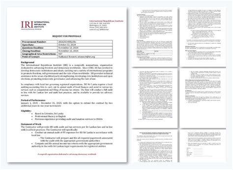 Industry Specific RFP Examples To Learn From