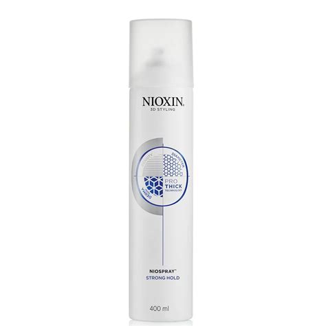 Nioxin 3d Styling Niospray Strong Hold Hairspray 106 Oz Lookfantastic