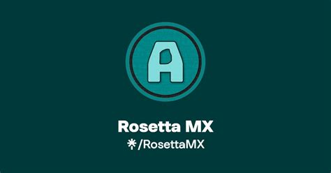 Rosetta Mx Instagram Facebook Tiktok Linktree