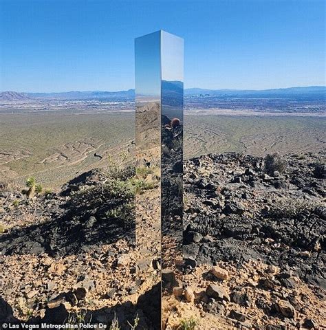 Mysterious Monolith Appears On Hiking Trail Near Las Vegas Sparking Wild Speculation About