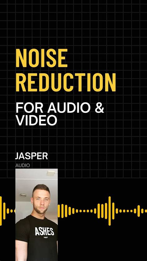 Remove Background Noise Static Noise Hissing Or Buzzing By Jaspersyoutube Fiverr