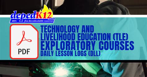 Technology And Livelihood Education Tle Exploratory Courses For Grade
