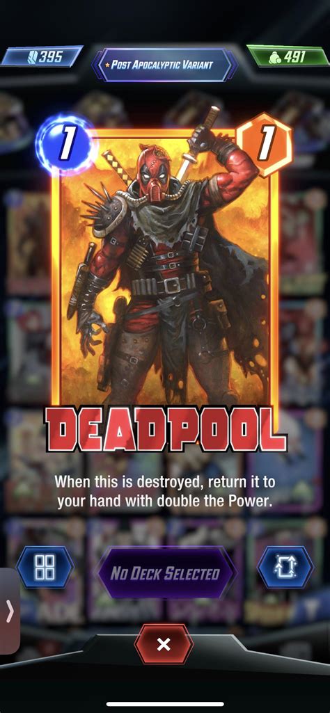 Top 3 Deadpool Variant Rmarvelsnap