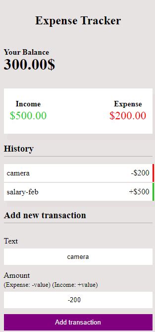 Github Robin Afg Expense Tracker App Contextapi Reactjs
