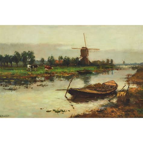 Cornelis Bouter A Dutch Waterway Mutualart