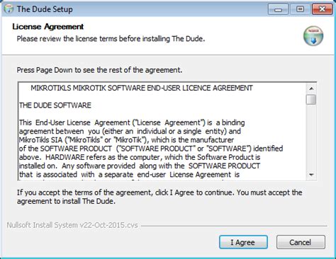 The Dude License Agreement Installation Download Scientific Diagram