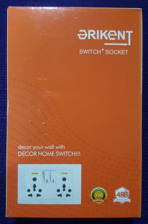 DOUBLE POWER SOCKET WITH INDICATOR DreamMind