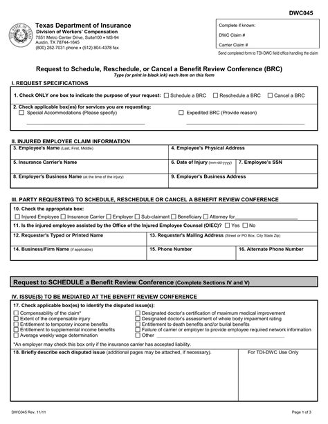 Dwc Form Fill Out Printable PDF Forms Online