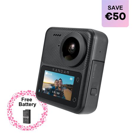Best 360° Action Camera Kandao Qoocam 3 Eu Kandaovr