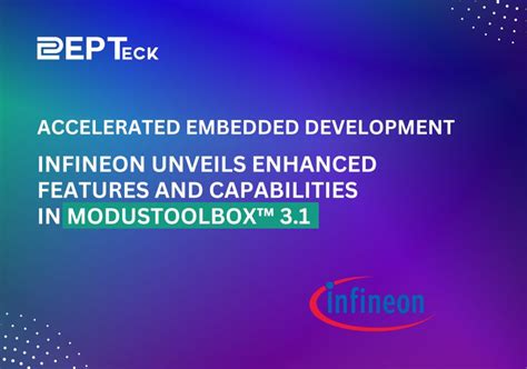 Epteck On Linkedin Infineontechnologies Modustoolbox Embeddeddevelopment Softwaretools