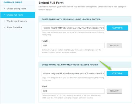 how to embed formget forms in non wordpress sites formget