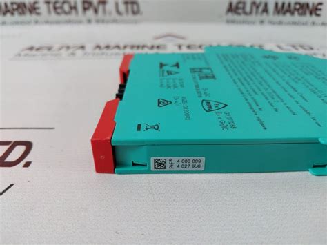 Pepperlfuchs Kcd2 Scd Ex1 Smart Current Driver 316911 Aeliya Marine