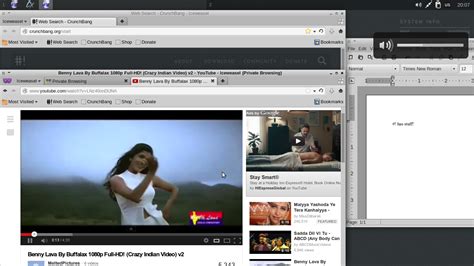 Das U Blog By Prashanth Review Crunchbang Linux 11 Waldorf