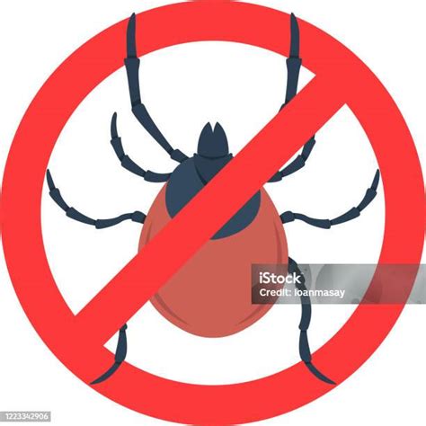 위험 표지판 라벨 기호 포스터 티셔츠에 대한 디자인 요소 벡터 일러스트레이션 진드기에 대한 스톡 벡터 아트 및 기타 이미지 진드기 건강관리와 의술 건강한 생활방식