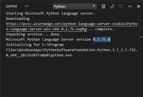 How To Update The Language Server To The Latest Stable Version Issue Microsoft Vscode