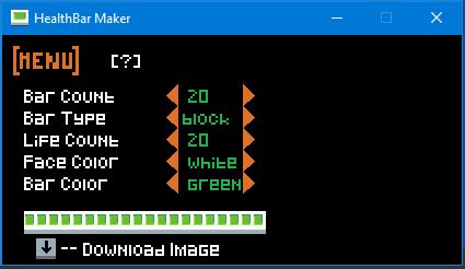 HealthBar Maker By EremitaPerdido