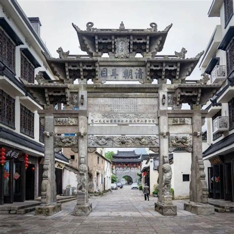 梅城新地标清朝耳目坊回来啦 牌坊 严州 梅城镇