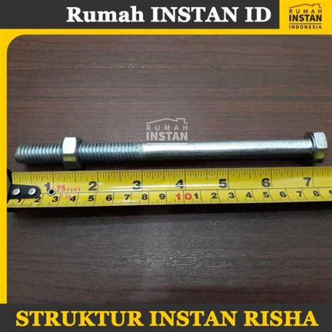 Baut Risha 7 Inch Rumah Instan Indonesia