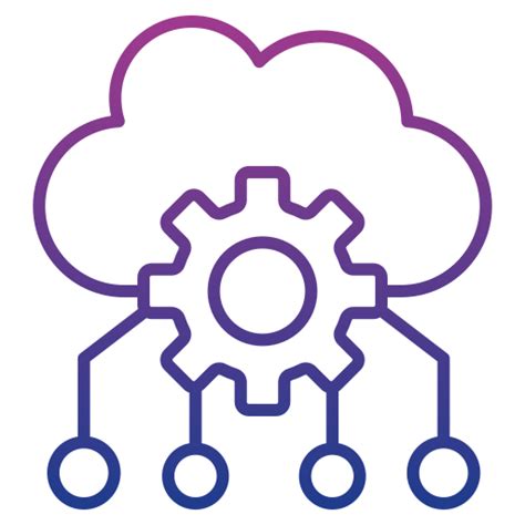 Infrasctructure Generic Gradient Outline Icon